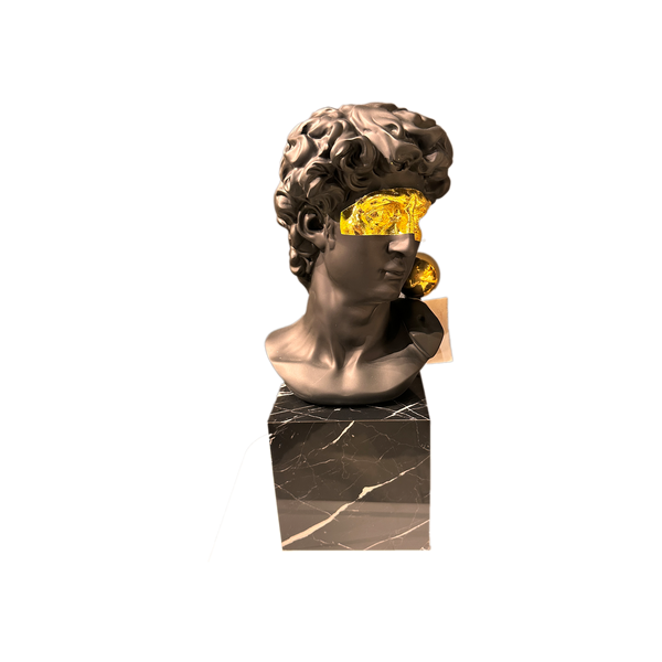 David Black Statue with Gold Mark – Designy Egypt